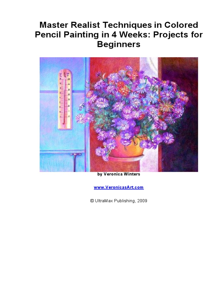 Master Realist Techniques in Colored Pencil Painting | PDF | Drawing ...