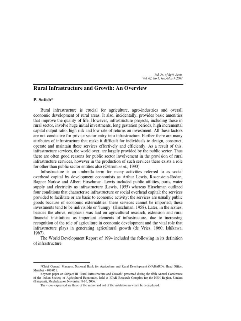 04 Keynote Paper Satish | PDF | Public–Private Partnership ...