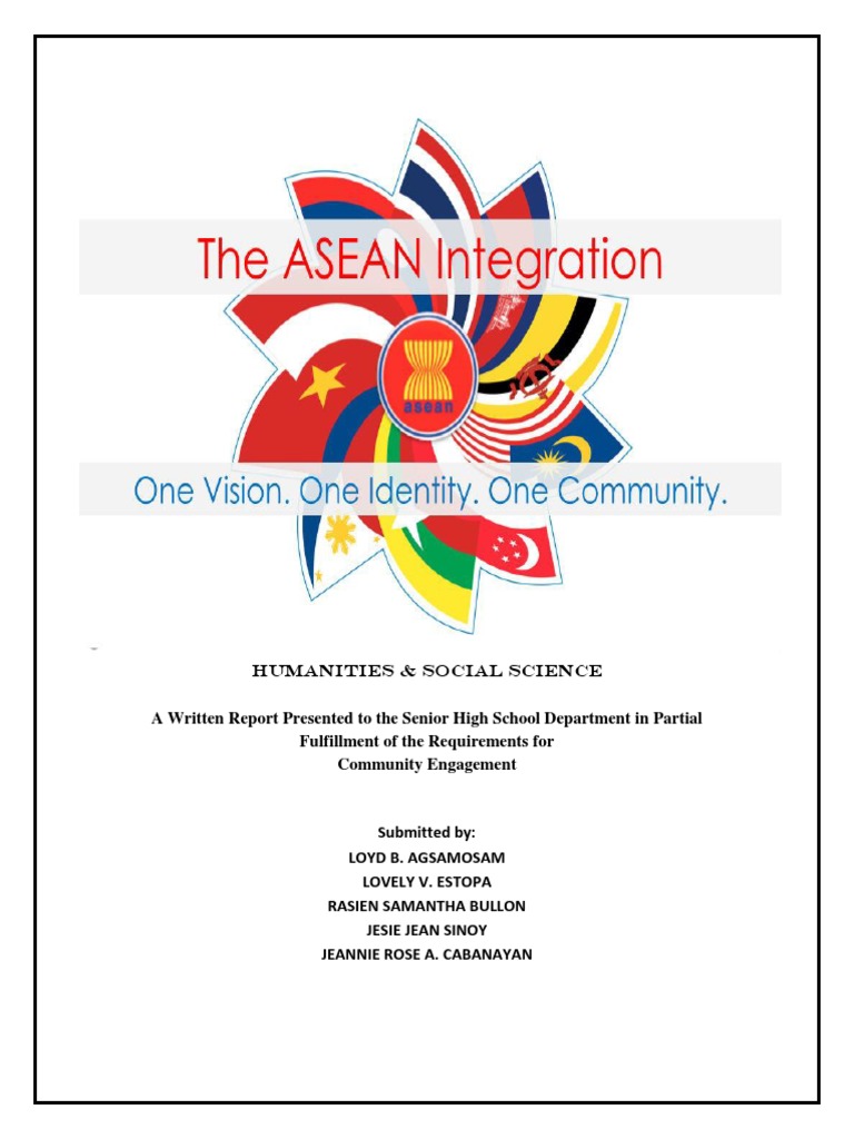 Asean Integration Introduction | PDF | Association Of Southeast Asian ...