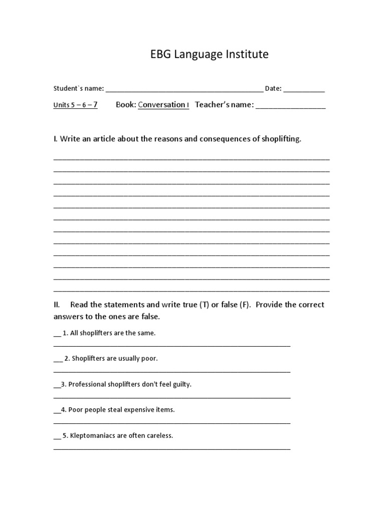 Conversation I Exam | PDF | Starvation | Obesity