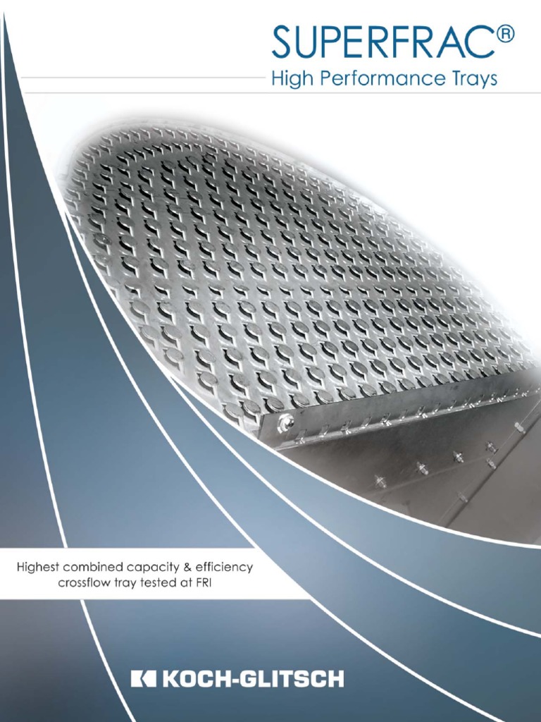 Superfrac High Perfomance Trays | PDF | Computational Fluid Dynamics ...
