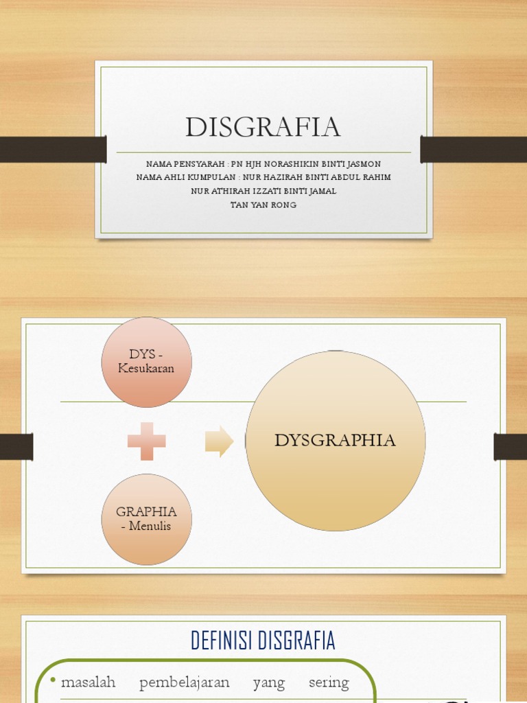 Disgrafia | PDF