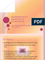 Makalah Konsep Keperawatan Komunitas | PDF