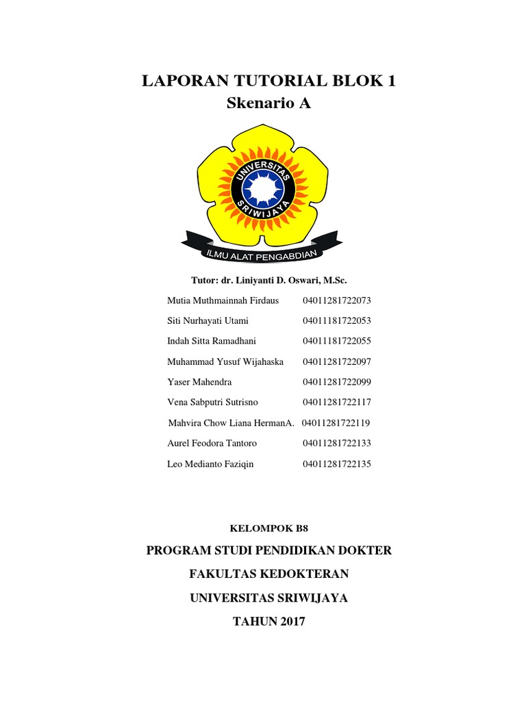 Cover Laporan Tutorial 1 | PDF