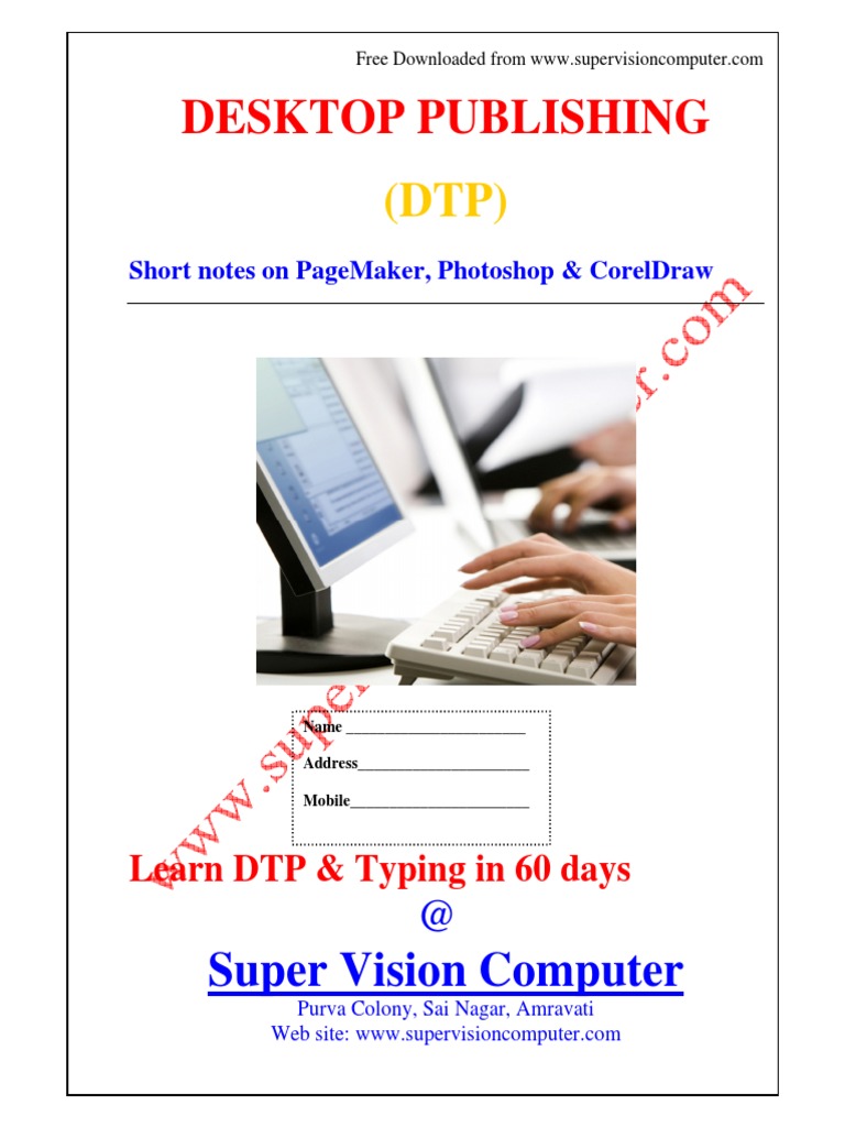 DTP PDF | PDF | Adobe Photoshop | Image Resolution