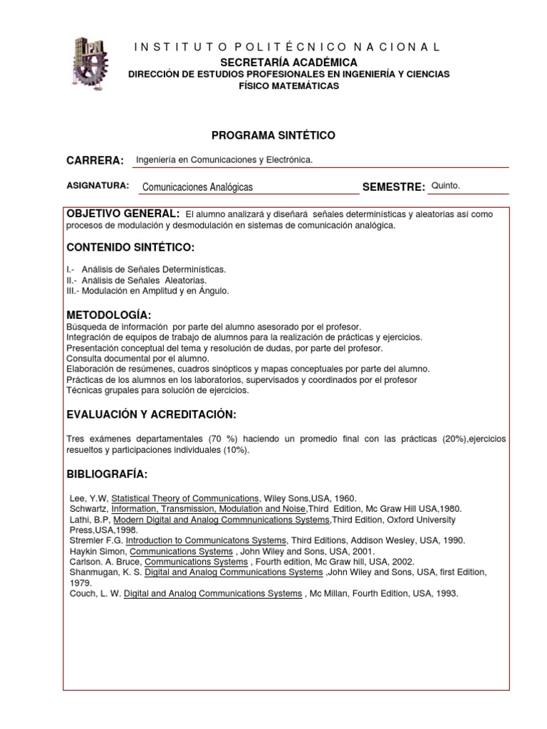 Comunicaciones Analogicas | PDF | Modulación | Transformada de Fourier