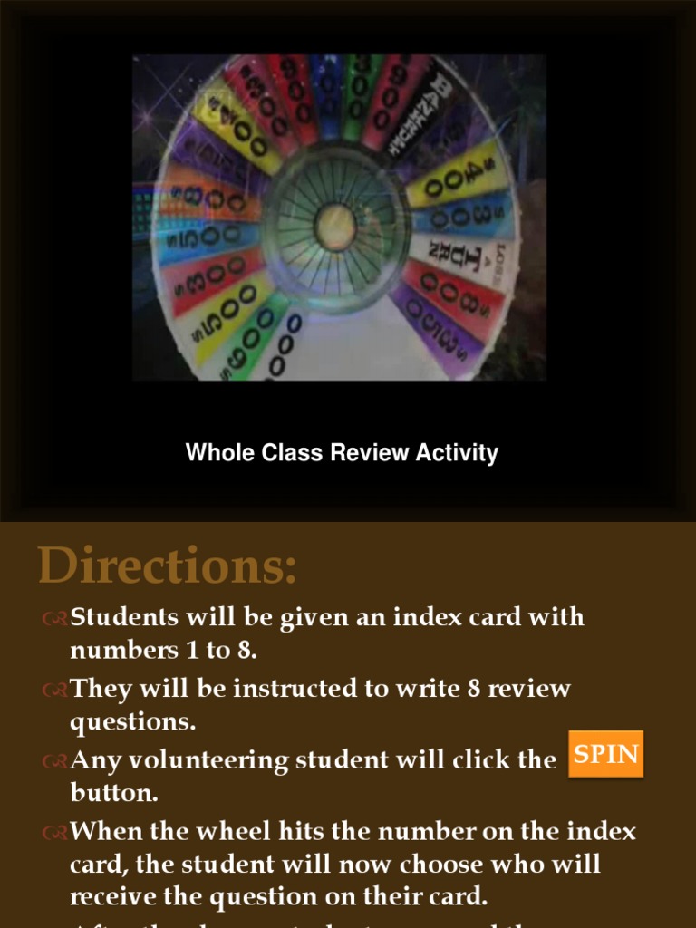 Review Wheel of Fortune | PDF | Game Shows | Gaming