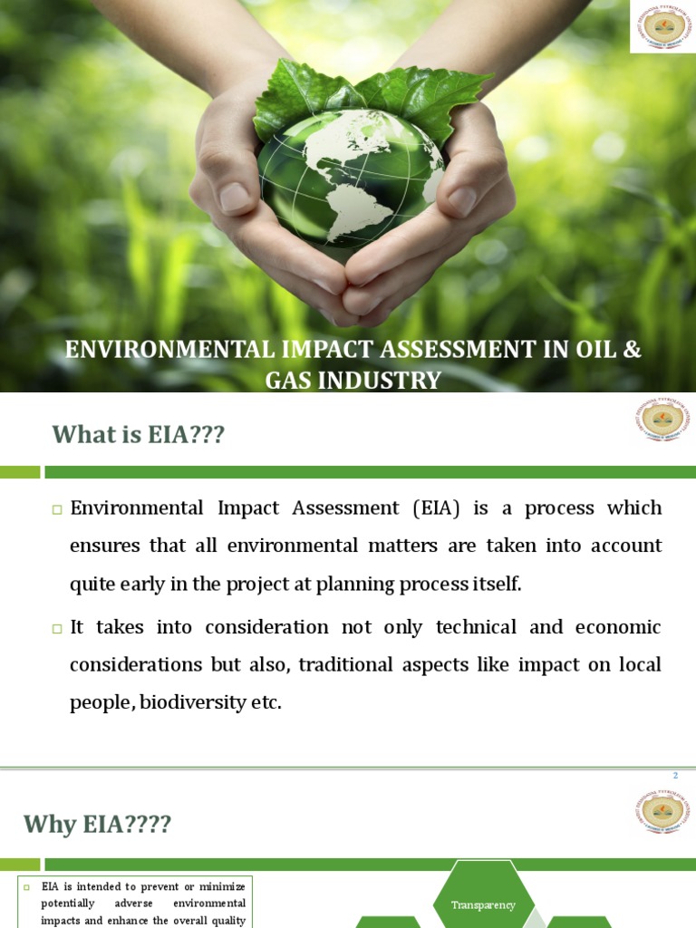 Eia In Oil Gas Pdf Environmental Impact Assessment Feasibility