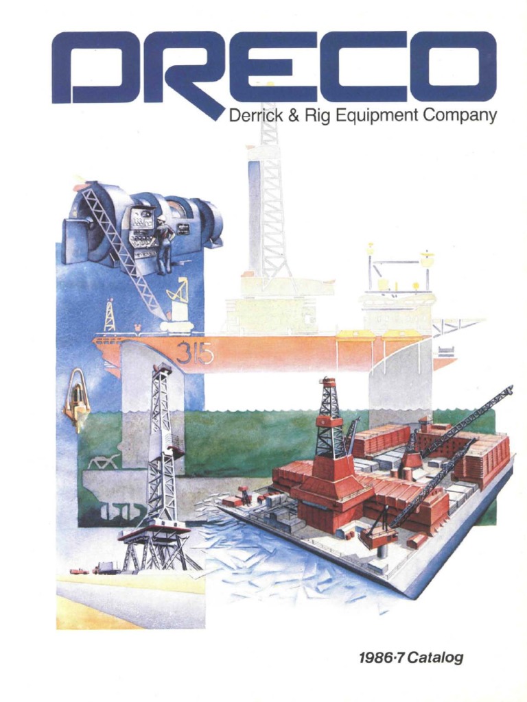 Derrick And Rig Equipment Download Free Pdf Drilling Rig Offshore
