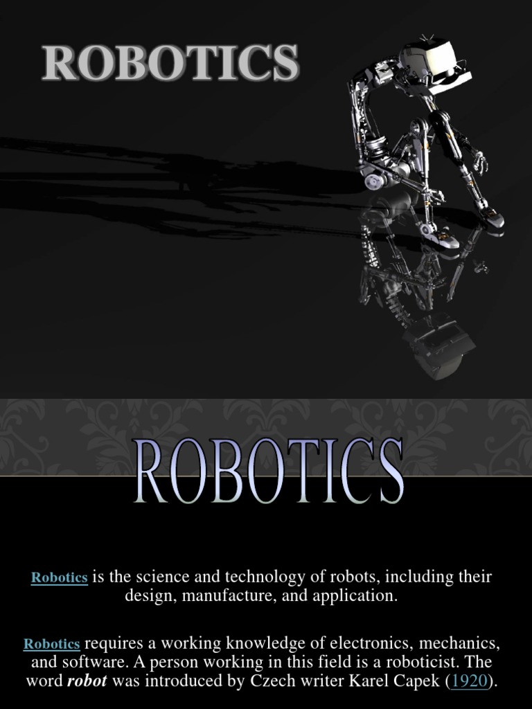 ROBOTICS | PDF | Robot | Robotics