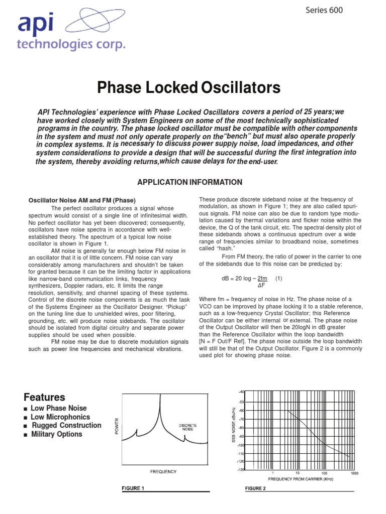 Phase Locked Oscillator 2 | PDF | Frequency Modulation | Detector (Radio)