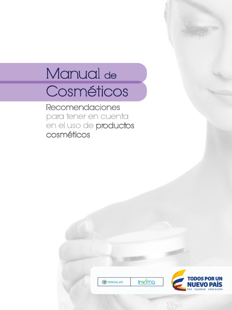 Manual Cosméticos: Recomendaciones para tener en cuenta en el uso de ...