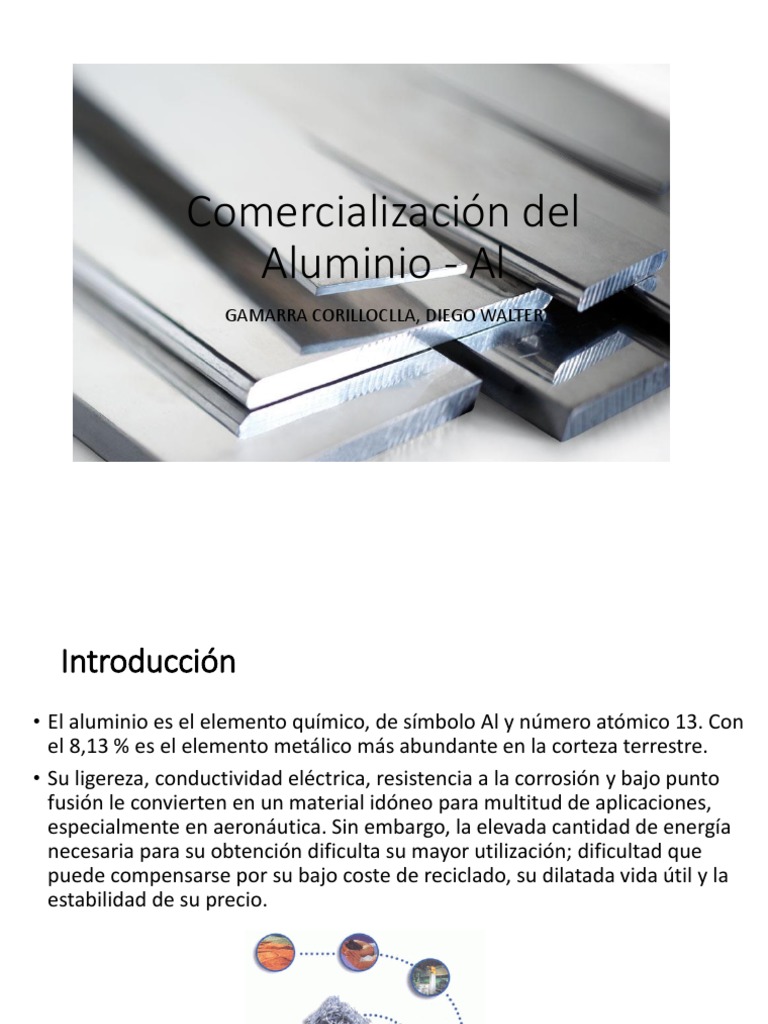 Aluminio - Al | PDF | Roca (geología) | Minería
