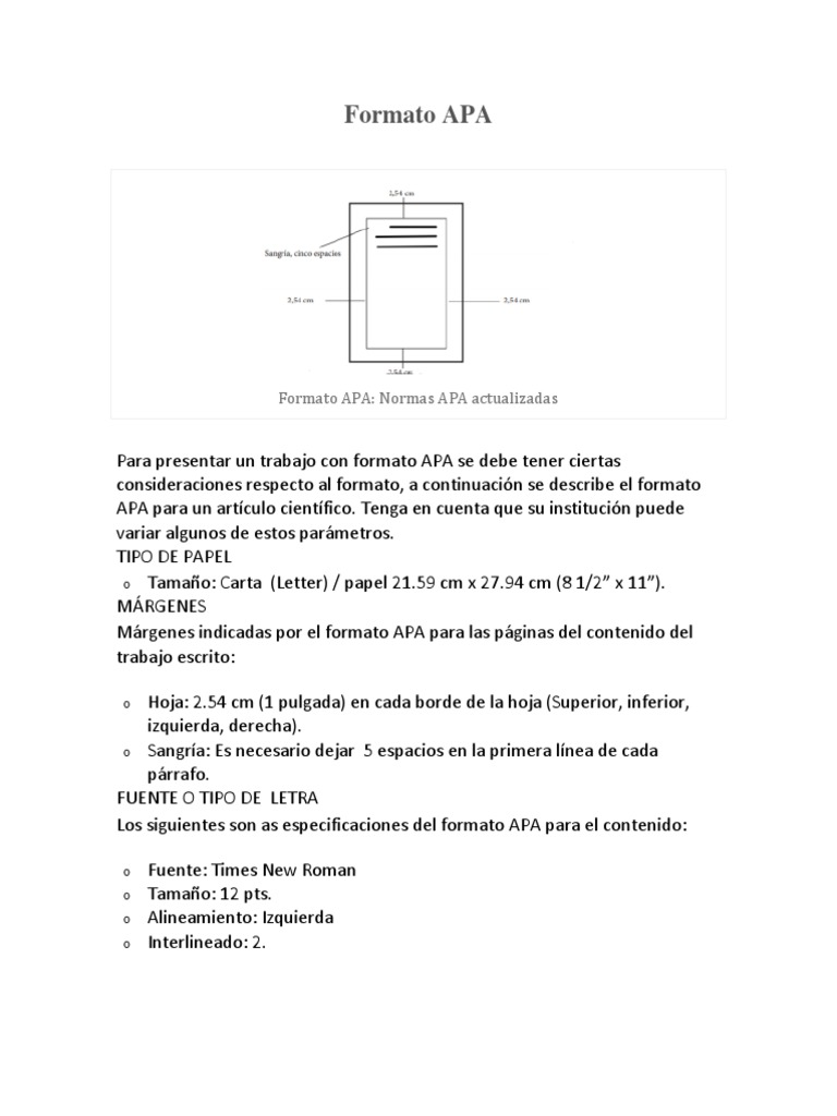 Formato Apa 20017 | Estilo apa | Publicación