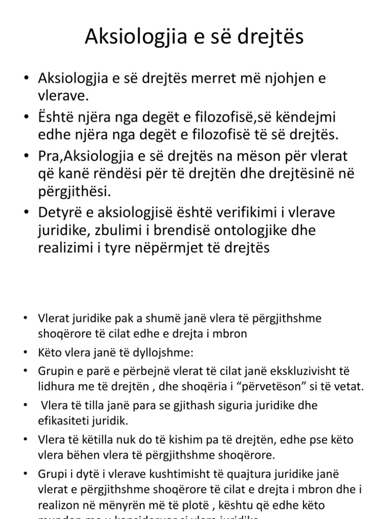 Filozofia e Se Drejtes 3 | PDF