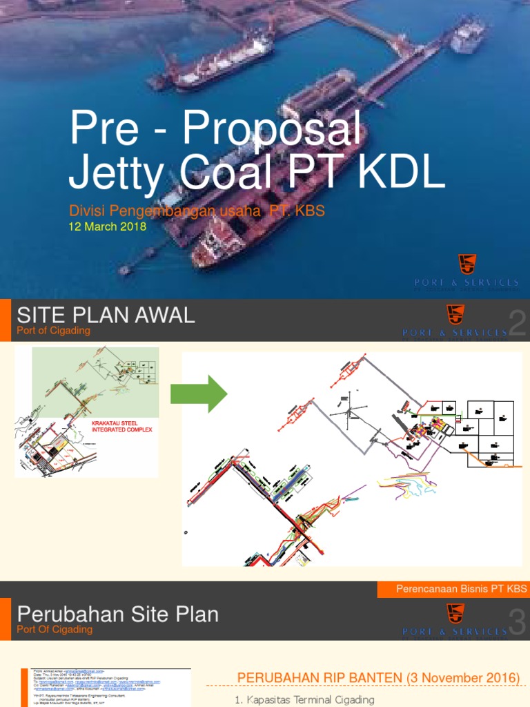 Rencana Pengembangan Terminal Cigading | PDF