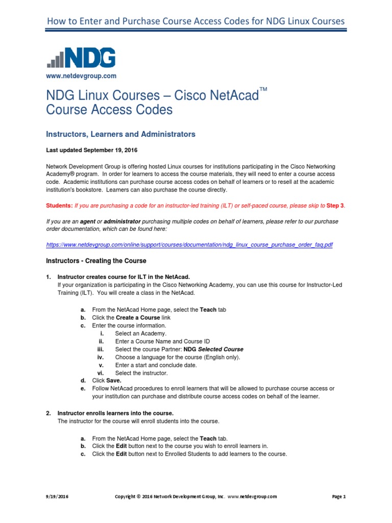 NDG Linux Courses Request Course Access As A Learner | PDF | Communication | Computing