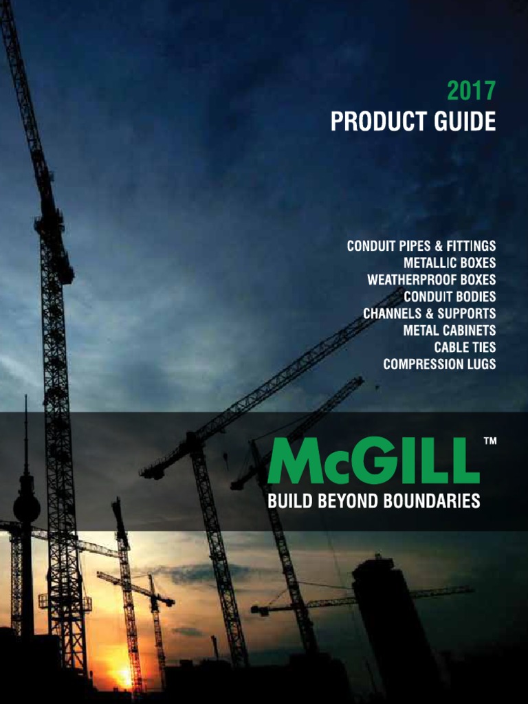 McGill Product Guide | PDF