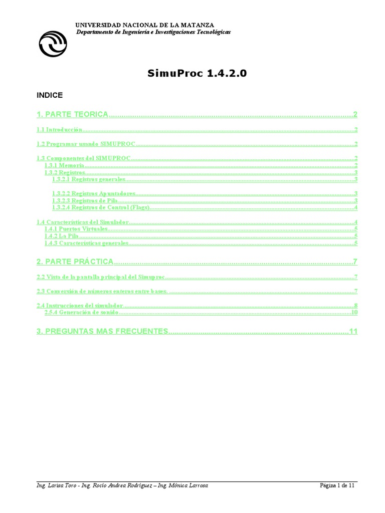 Descargar SimuProc 64 bits gratis | PDF | Programa de computadora ...
