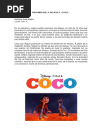 Preguntas Sobre La Película Coco | PDF