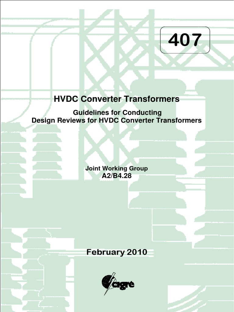 Guidelines For Conducting Design Reviews For HVDC Converter ...