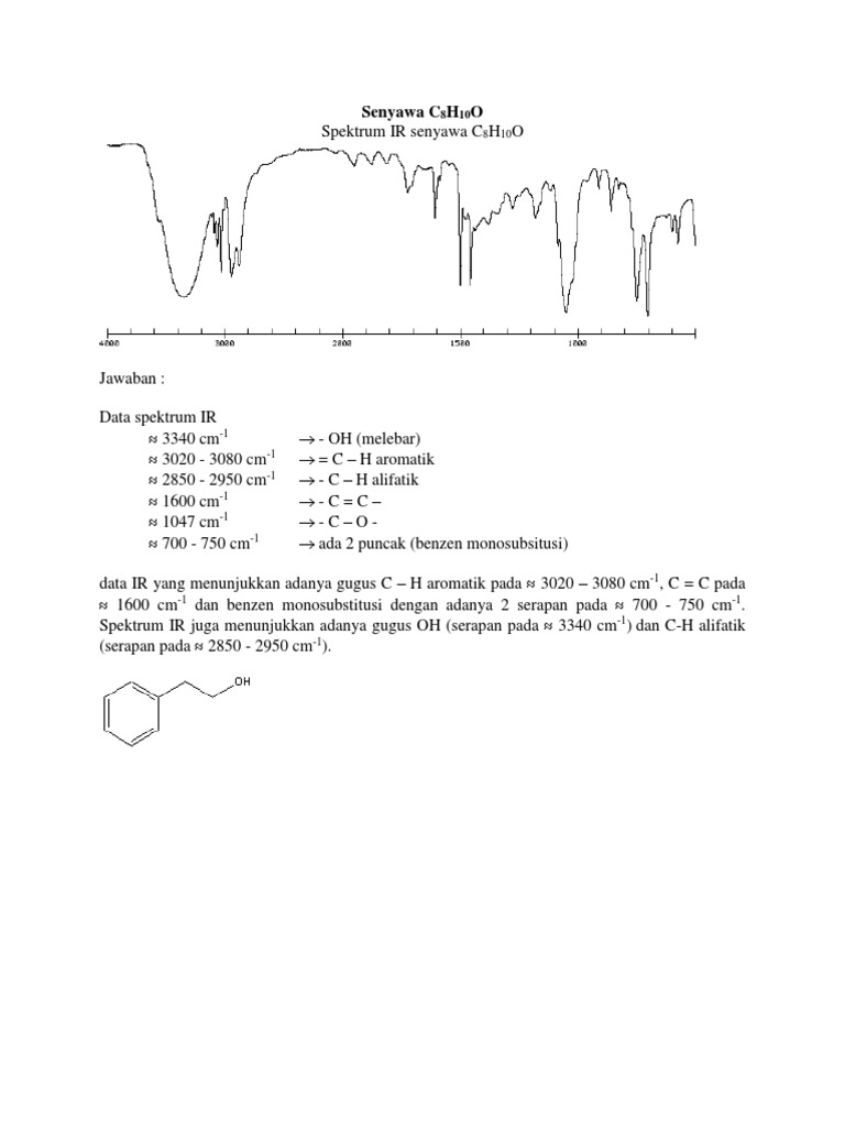 Senyawa C8H10O ELTUR | PDF