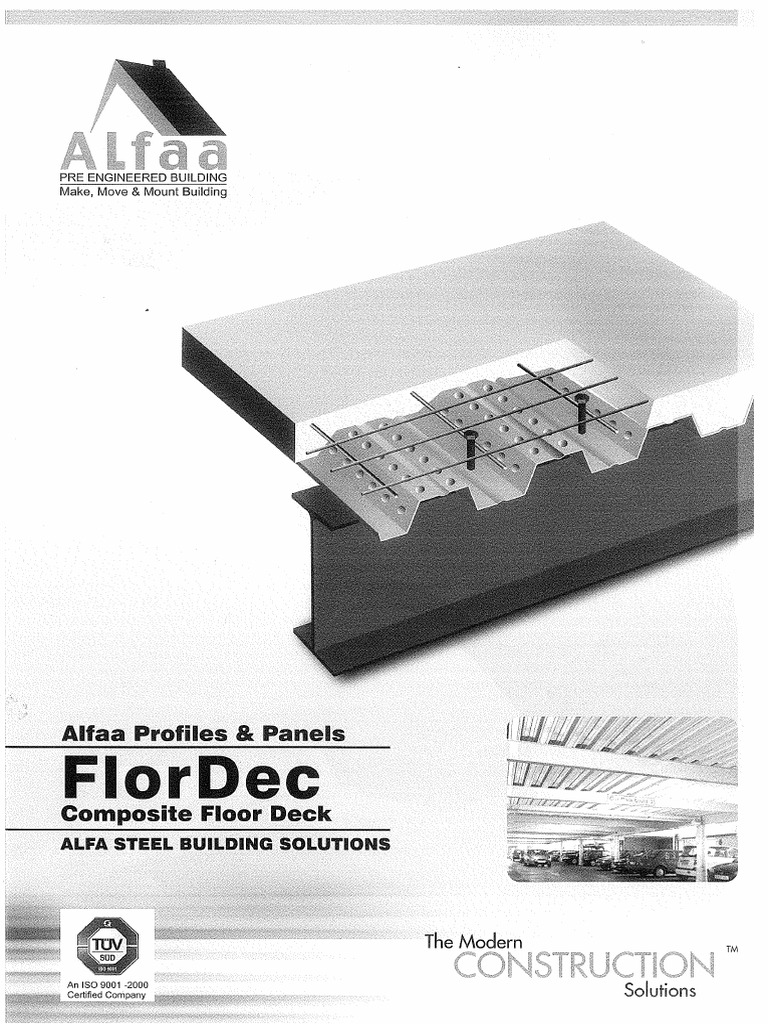 Roll A Deck Sheet - Specifications Alfaa | PDF