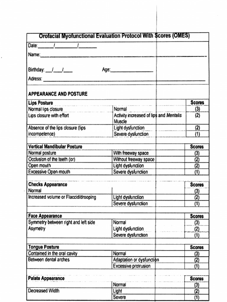OMES Protocolo PDF | PDF
