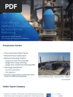 Lurgi Methanol Production Technology | PDF | Combustion | Chemical Reactor