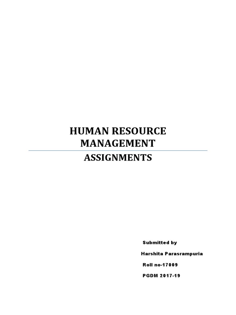 HRM Cases | PDF | Employment | Learning
