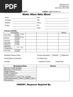 Boiler Data Sheet | PDF | Boiler | Steam
