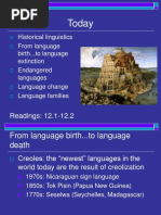 3 Types of Countries According To Their Sociolinguistic Mix | PDF