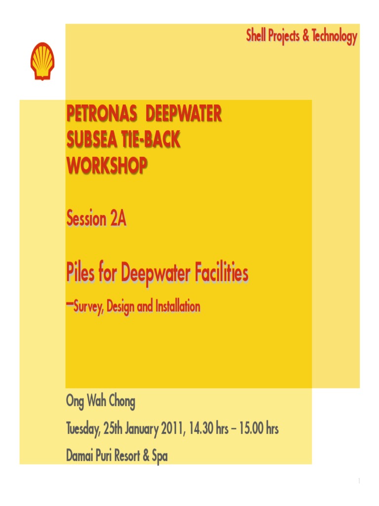 Suction Pile and Foundation | PDF | Geotechnical Engineering | Deep ...