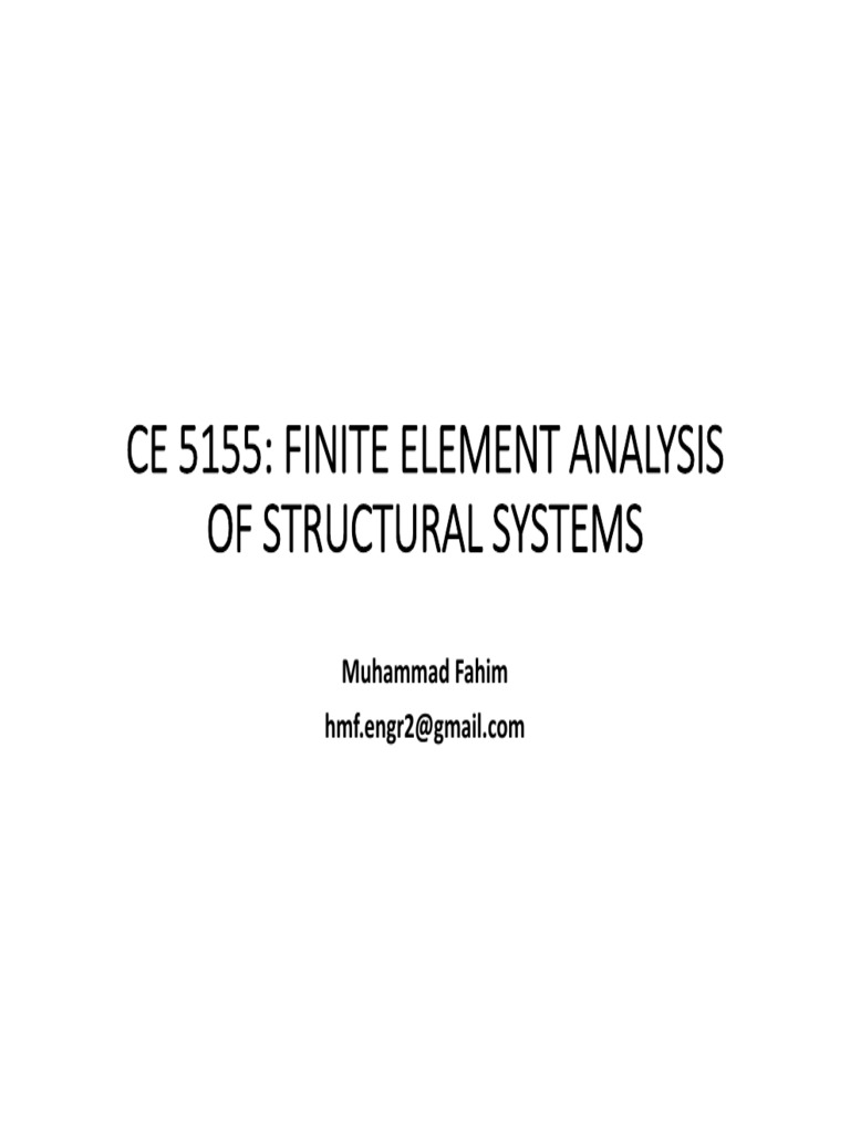 Applications of Axial Bar Element | PDF | Finite Element Method ...