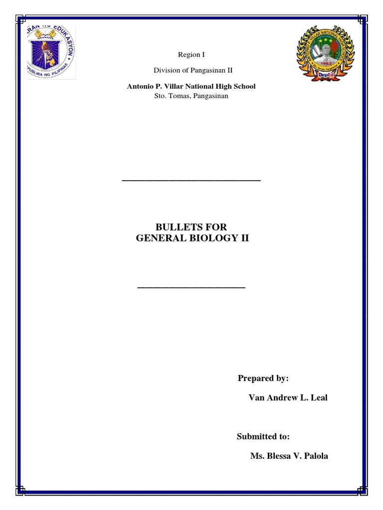 Biology II Study Guide | PDF | Science & Mathematics