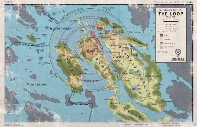 Map of Malaren Islands | PDF