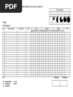 Formulir Metode Taksiran Visual Skala Comstock | PDF