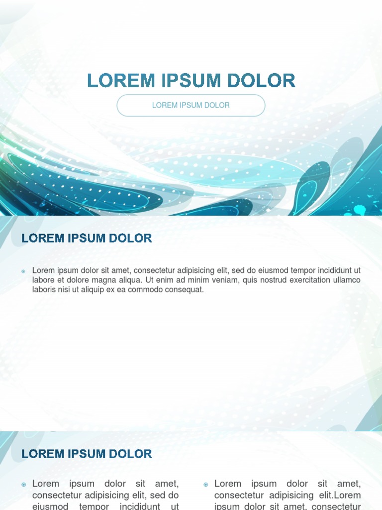 Lorem Ipsum Dolor | PDF