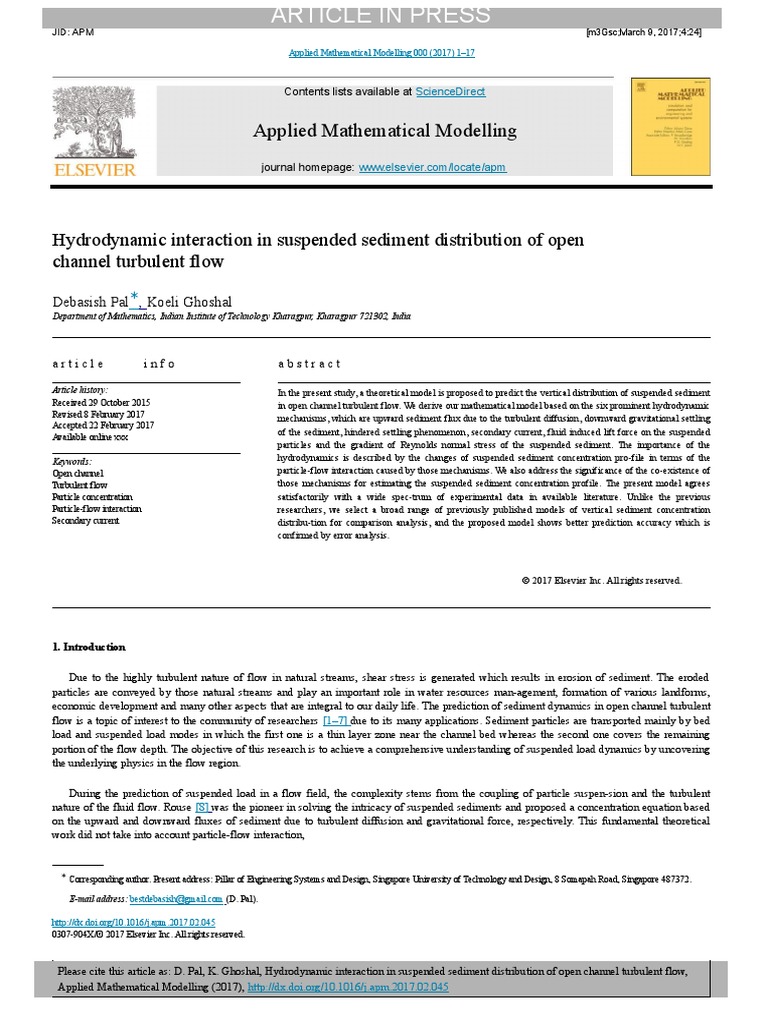 Pal 2017 | PDF | Reynolds Number | Fluid Dynamics