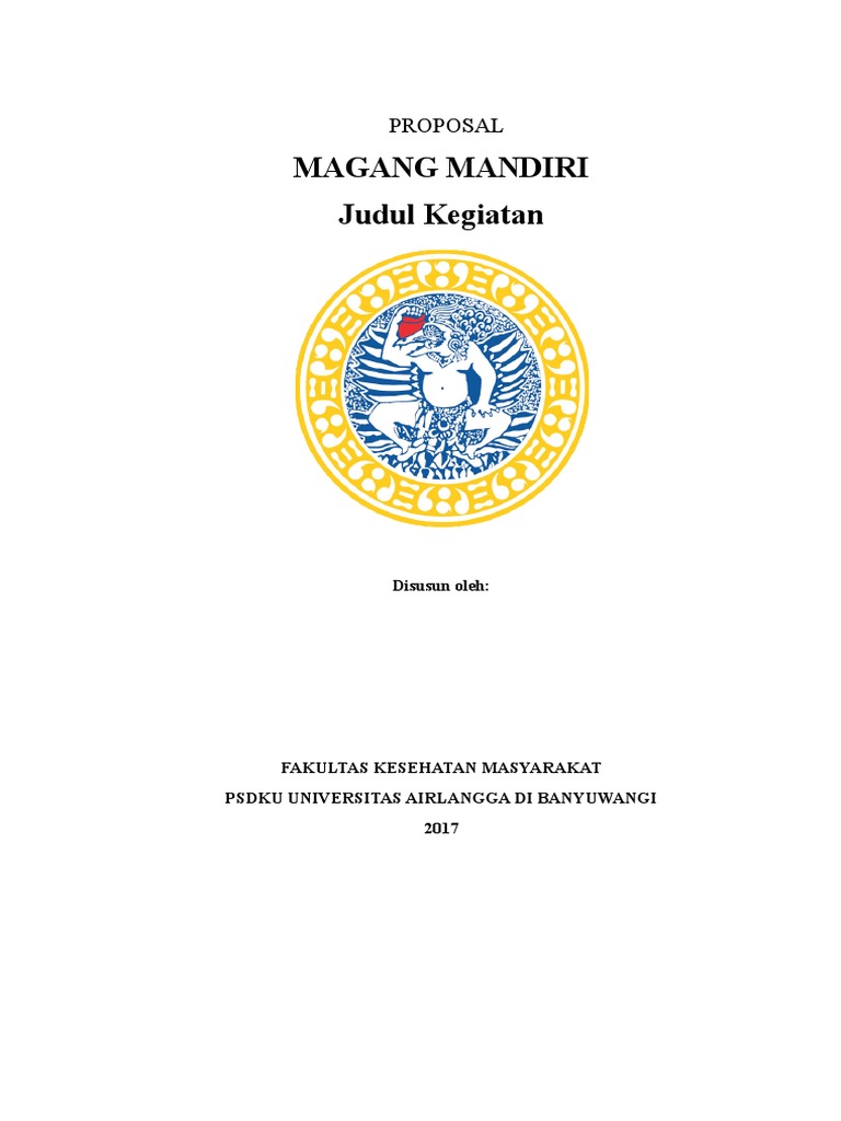 Template Proposal Magang Mandiri | PDF
