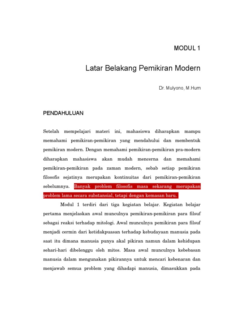 Modul SPM | PDF