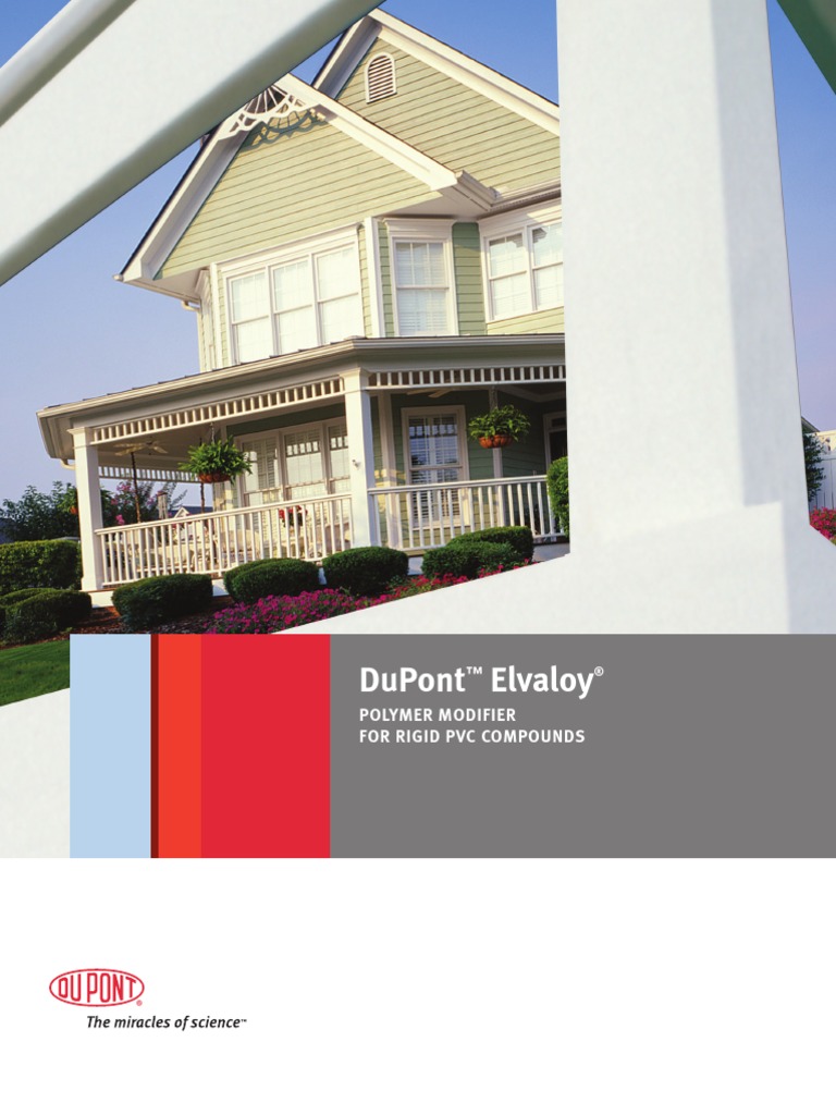 Elvaloy RigidPVC Brochure | PDF | Polyvinyl Chloride | Poly(Methyl ...