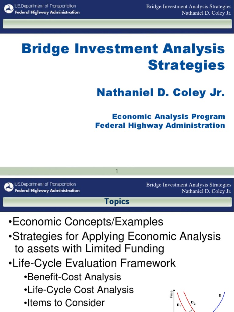 Bridge Investment Analysis Strategies | PDF | Cost–Benefit Analysis ...