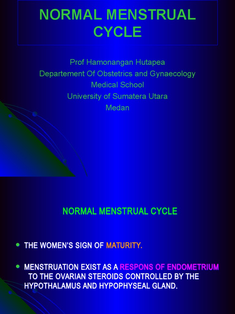 K10 - Haid Normal-1 12 P | PDF