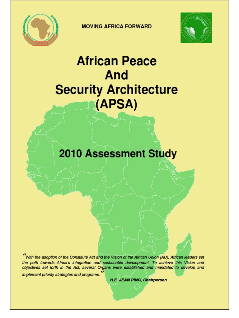 Apsa 2010 | PDF | African Union | Armed Conflict