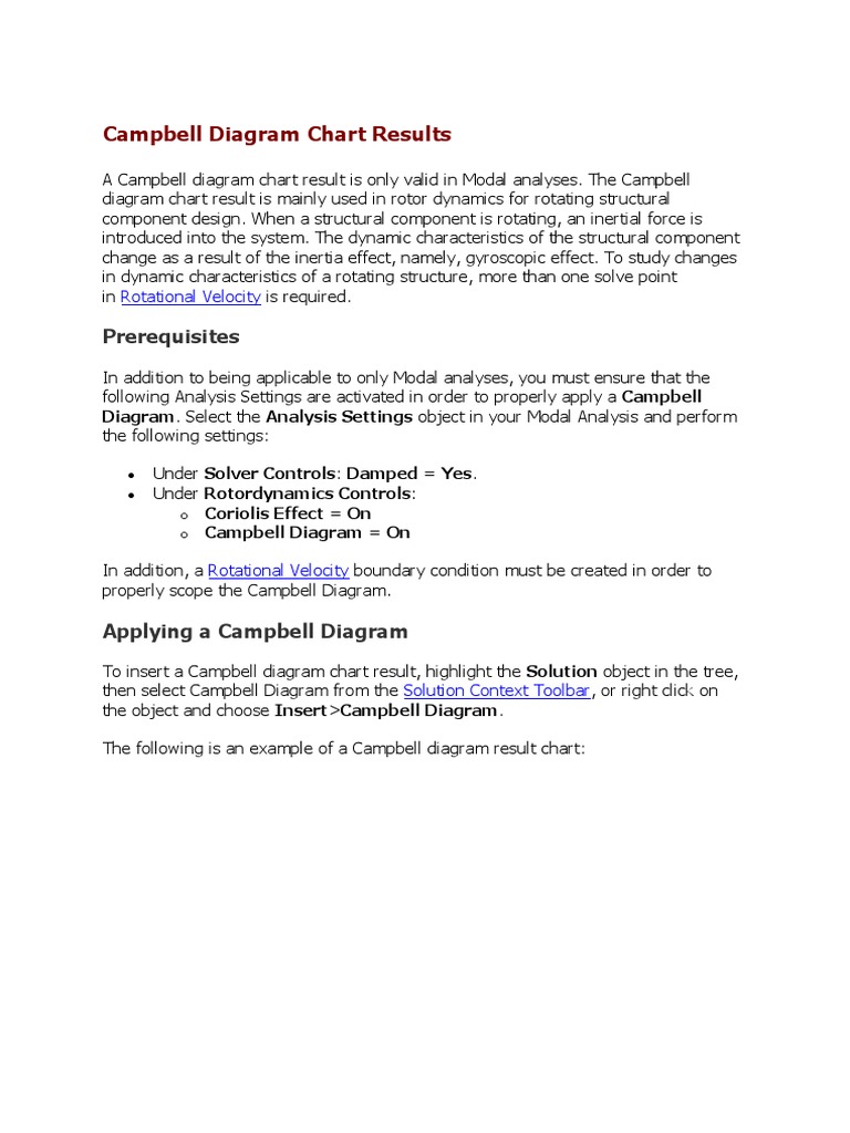 Campbell Diagram Chart Results | PDF | Physical Quantities | Motion ...