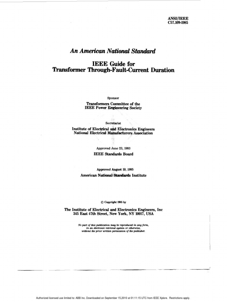05072014-2-IEEE Guide For Transformer Through Fault Current | PDF ...