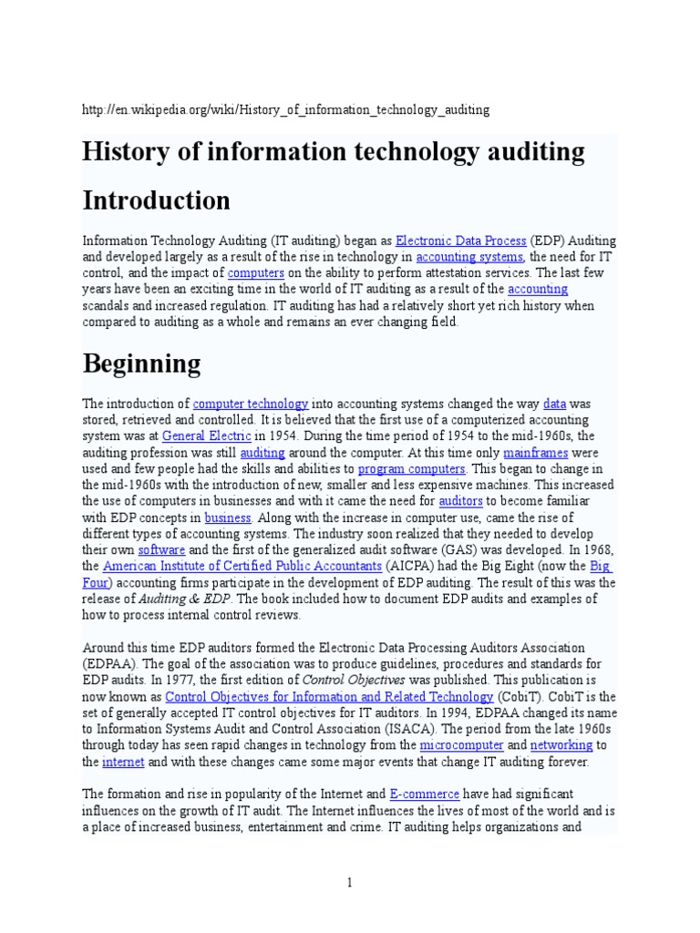 Auditing With Computers | PDF | Information Security | Mainframe Computer