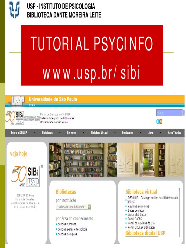 Tutorial PsycINFO | PDF