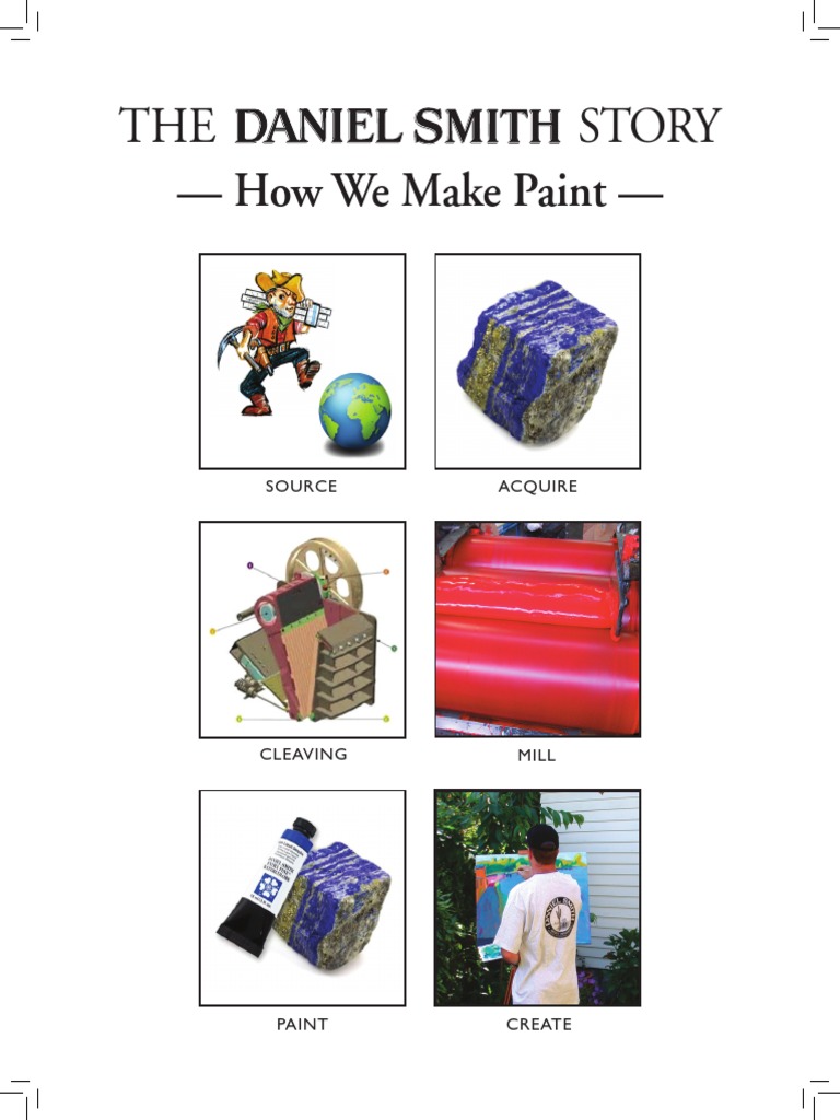 How We Make Paint - : THE Story | PDF | Pigment | Paint